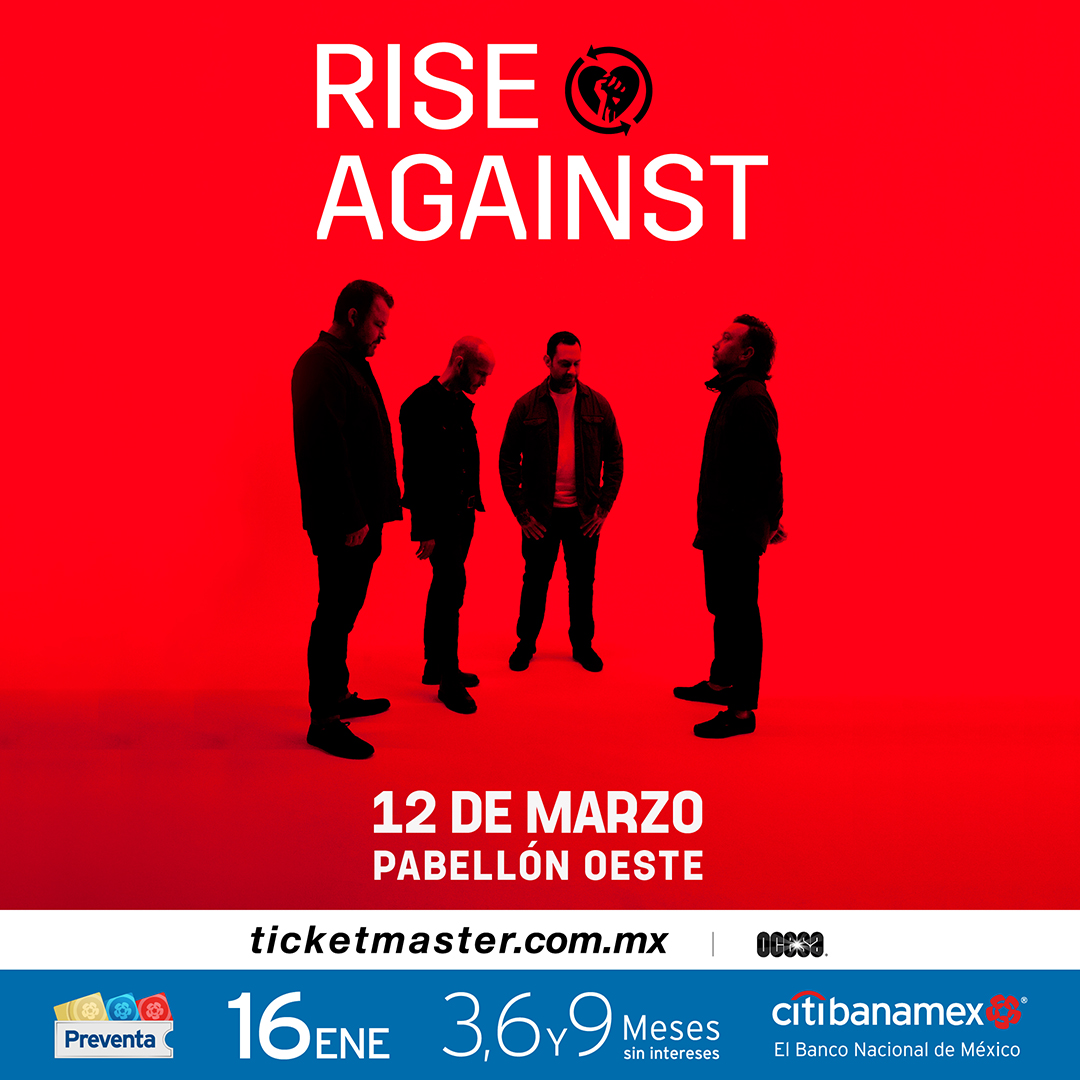 Rise Against tour Nowhere Generation en México invencible.net