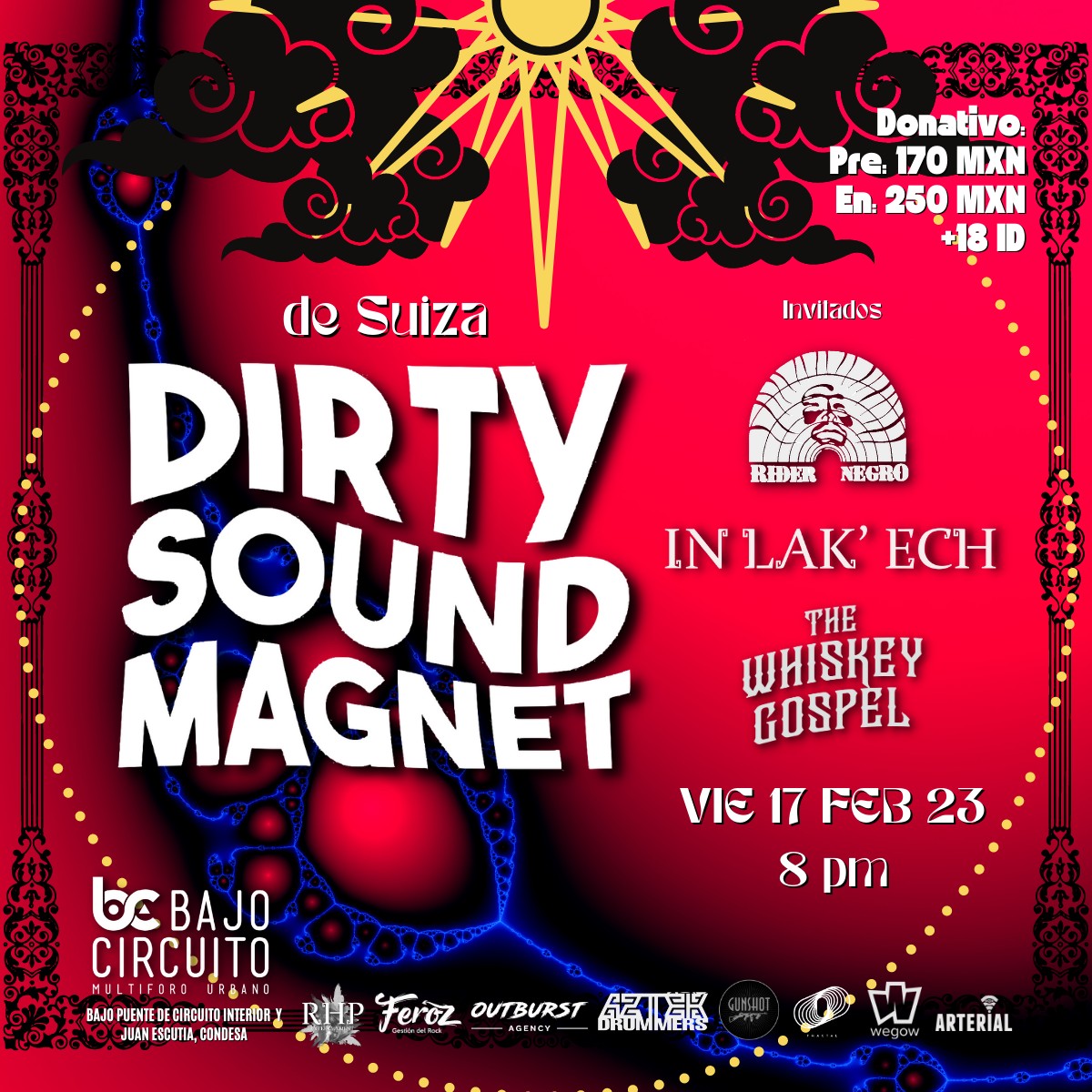 Dirty Sound Magnet en México invencible.net